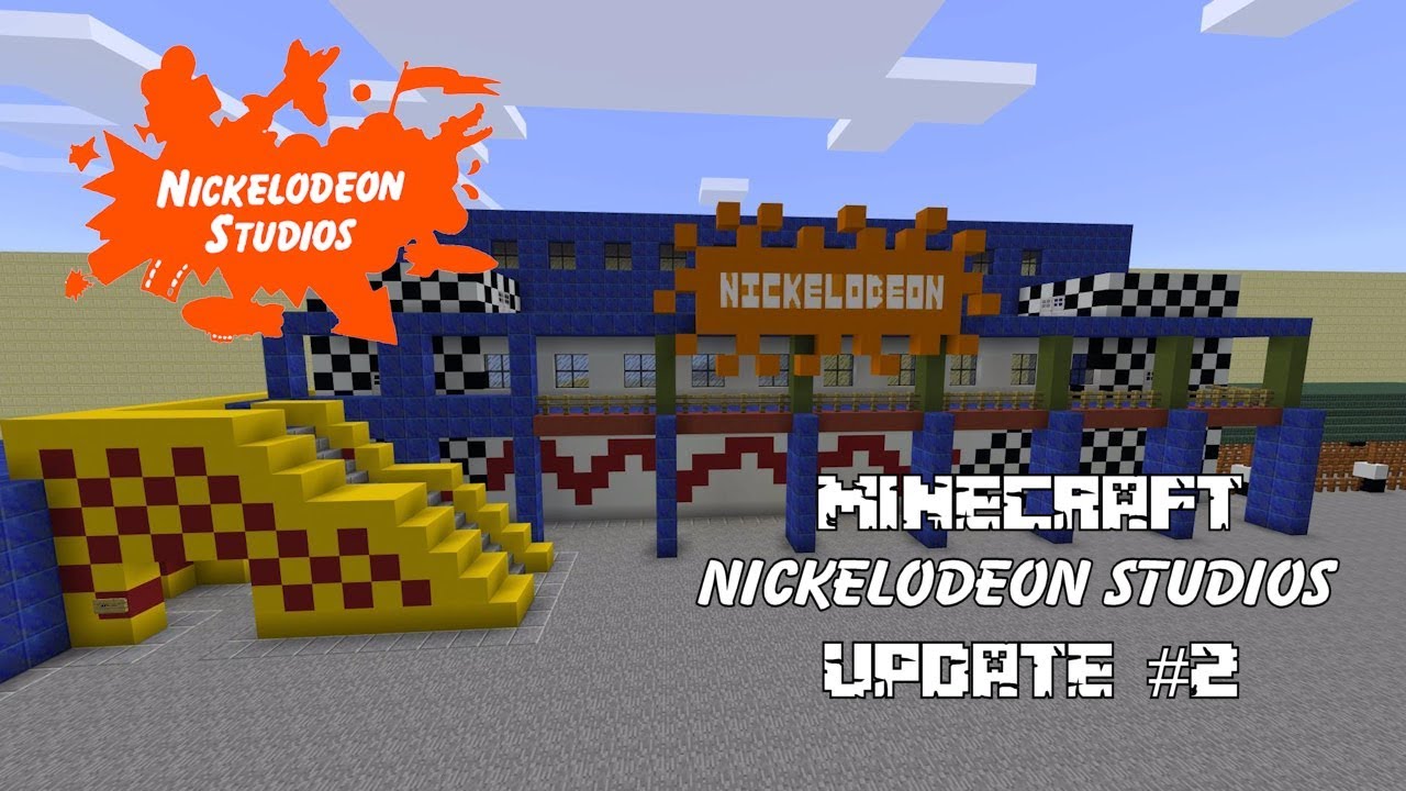 Minecraft Nickelodeon Studios 2.0 Update #2 - YouTube