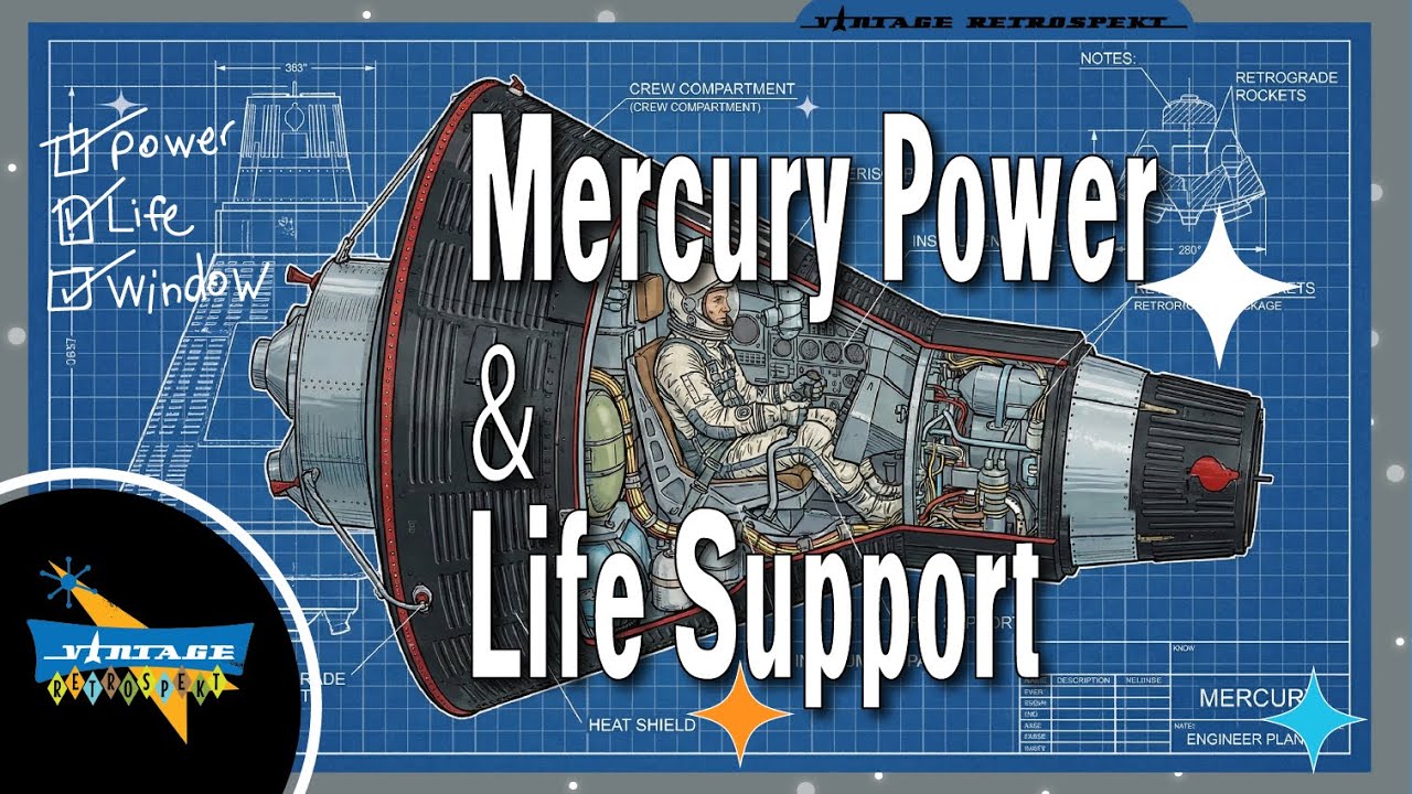 How Did the Mercury Space Capsule Keep the Astronauts Alive? | Mercury ...