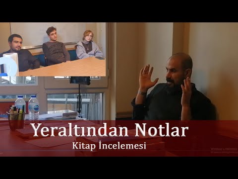 Yeraltından Notlar Kitap incelemesi