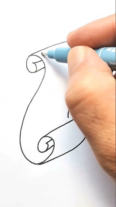 How to Draw Scroll - YouTube