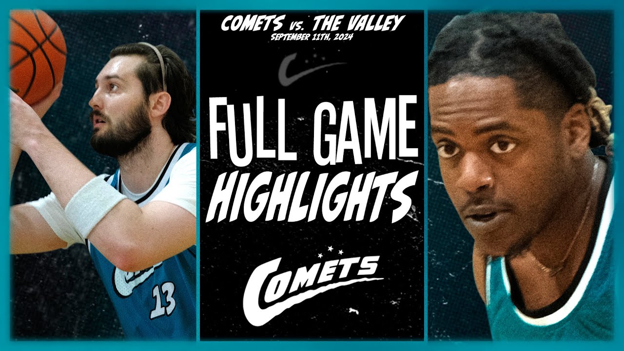COMETS vs THE VALLEY | FULL GAME HIGHLIGHTS | September 11, 2024 - YouTube