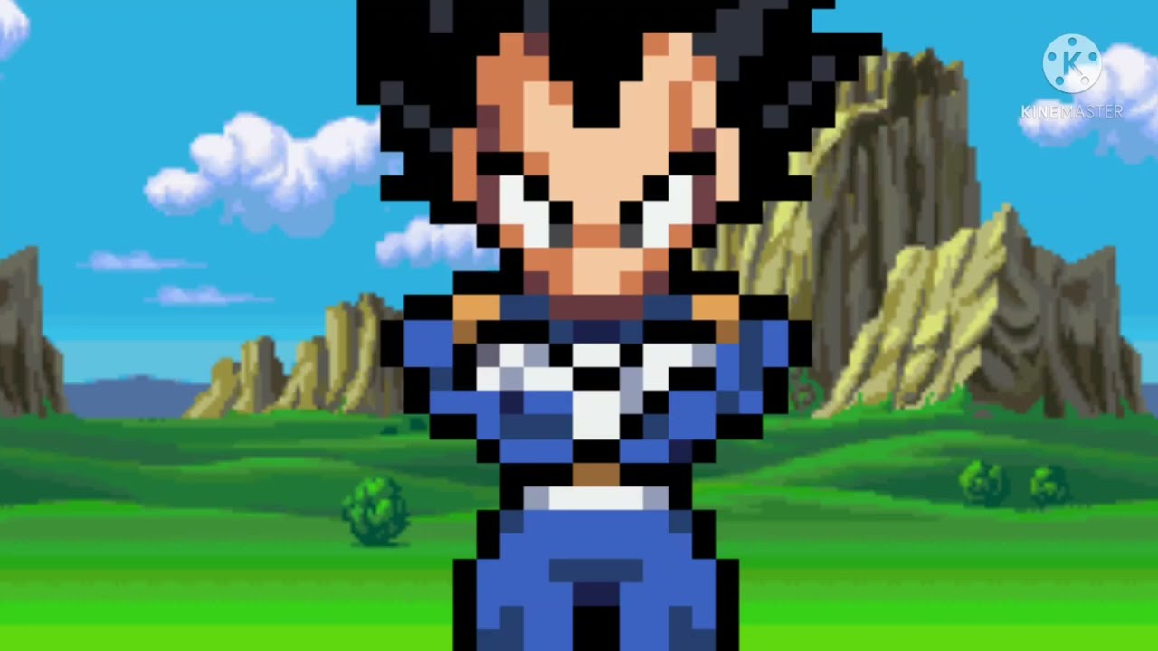 evolución de Vegeta sprites #shorts - YouTube
