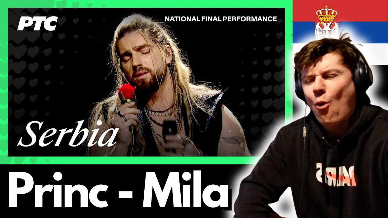 🇷🇸Princ - Mila - Eurovision 2025 - IRISH REACTION - YouTube