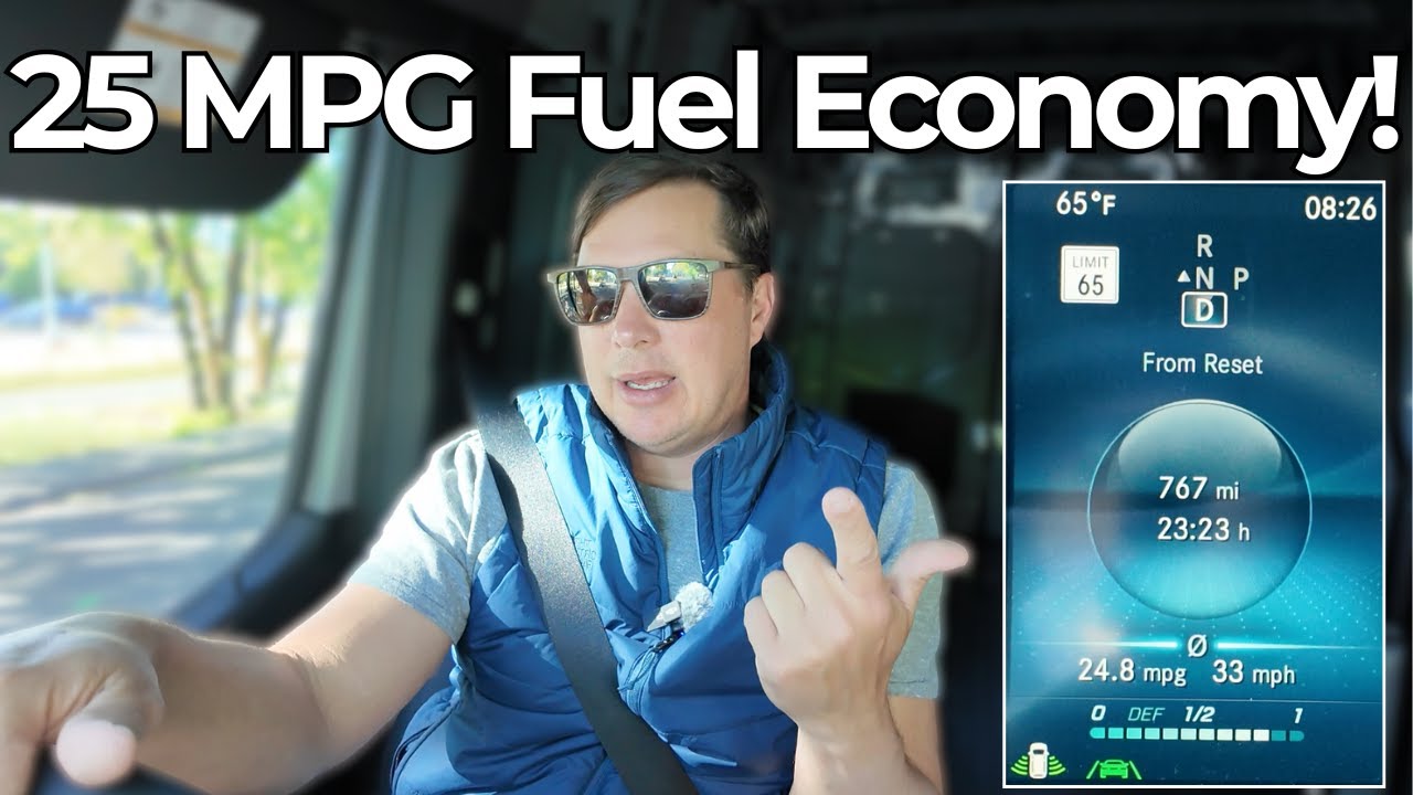 25+ MPG Fuel Economy In My New Sprinter! - YouTube