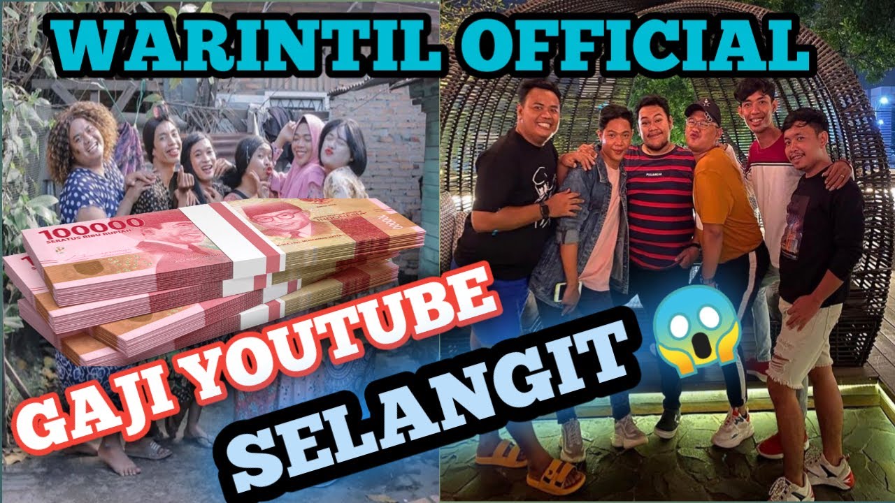 WARINTIL OFFICIAL, PENDAPATAN DARI YOUTUBE. 2022 - YouTube