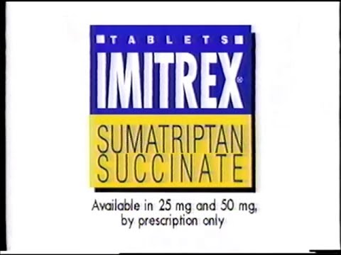 Imitrex Commercial (1997) - YouTube