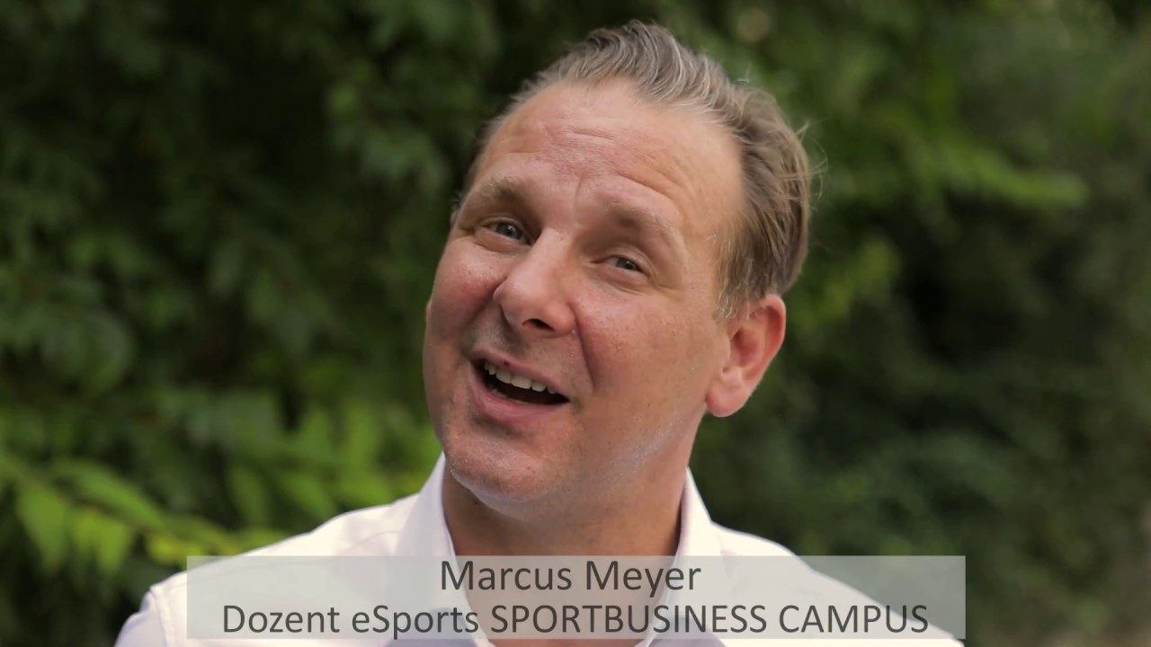 Marcus Meyer - Dozent eSports Manager - YouTube