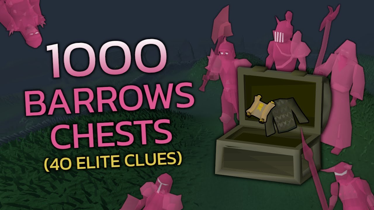 Loot From 1,000 Barrows Chests (2023) - YouTube