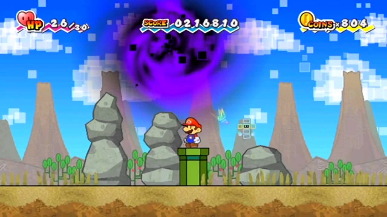 Let's Play Super Paper Mario, Episode 30: Hook Cragnons up, Brah! - YouTube