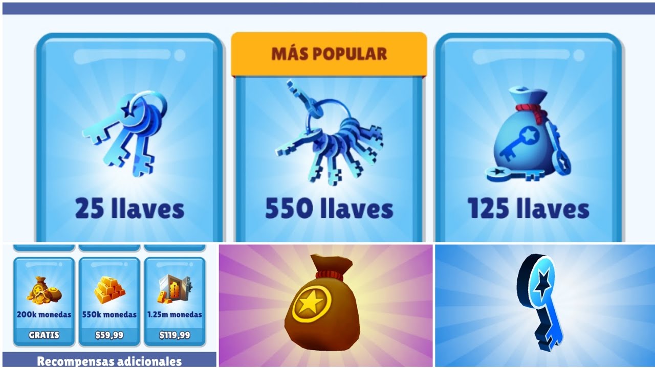 SUBWAY SURFERS - COINS AND KEYS - YouTube