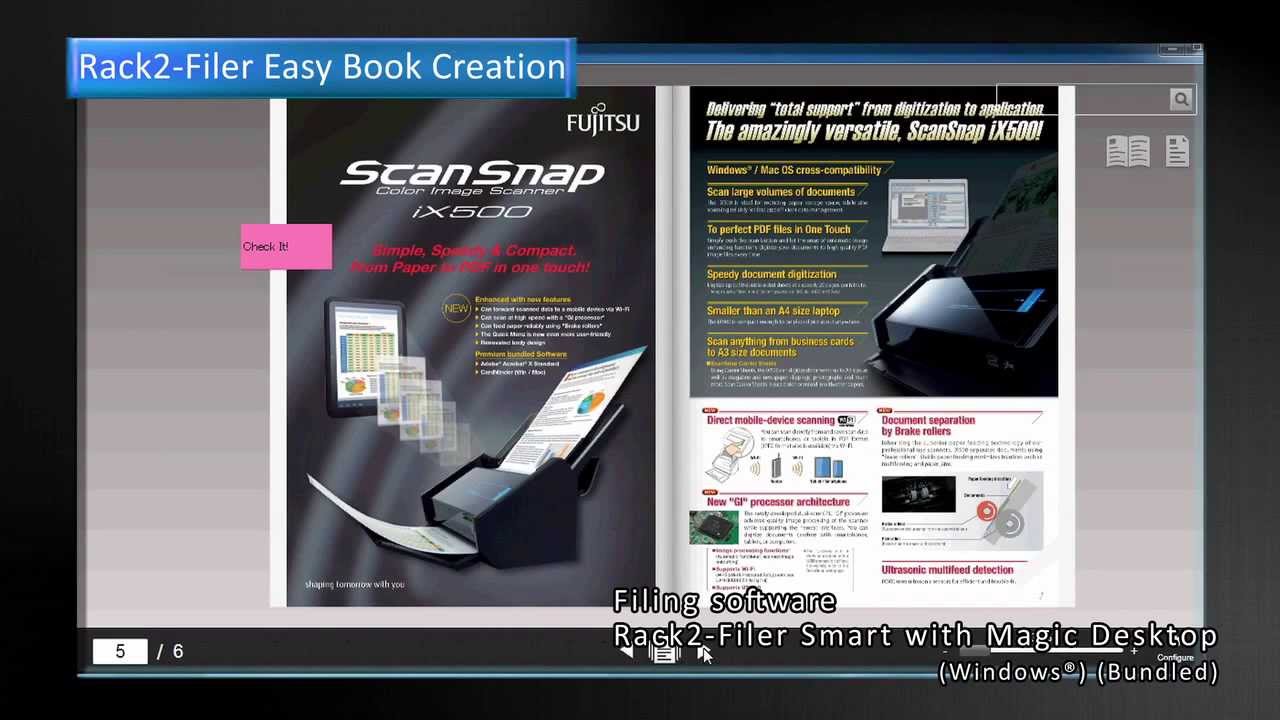 Fujitsu ScanSnap SV600 Official Video - YouTube