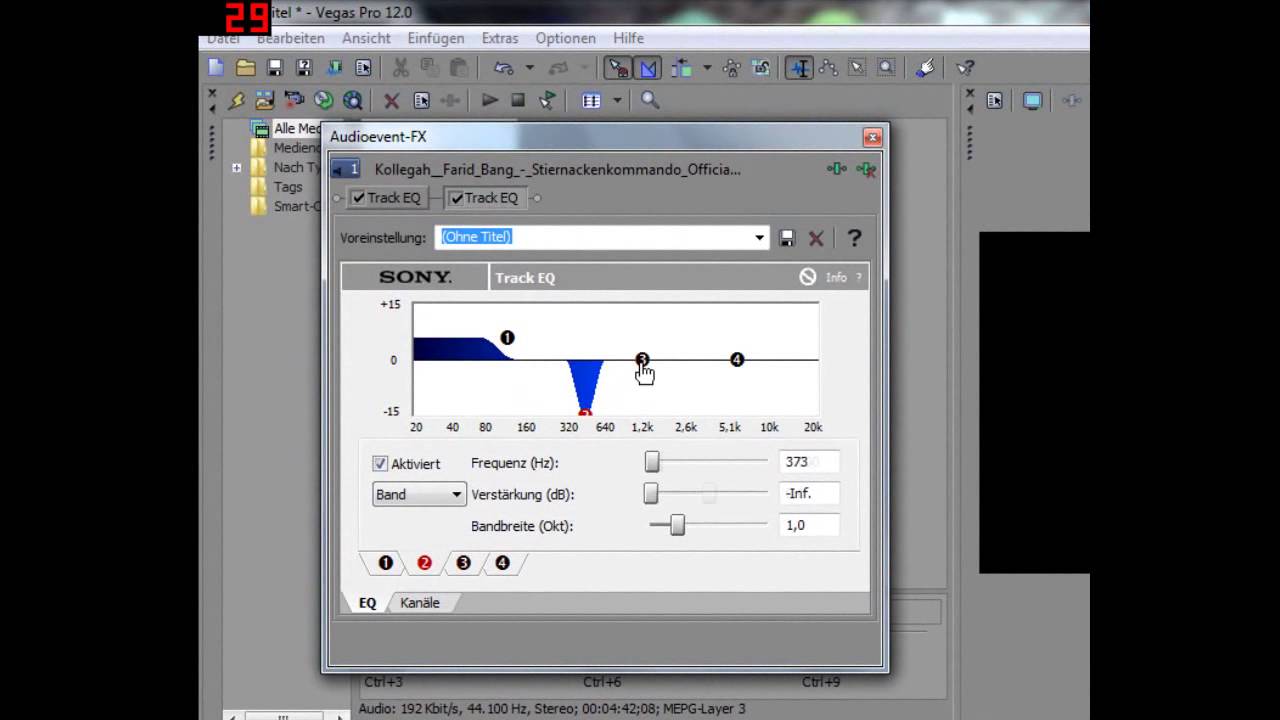 HOW TO BASS BOOST SONGS IN SONY VEGAS! *German* Bass Effect ! - YouTube