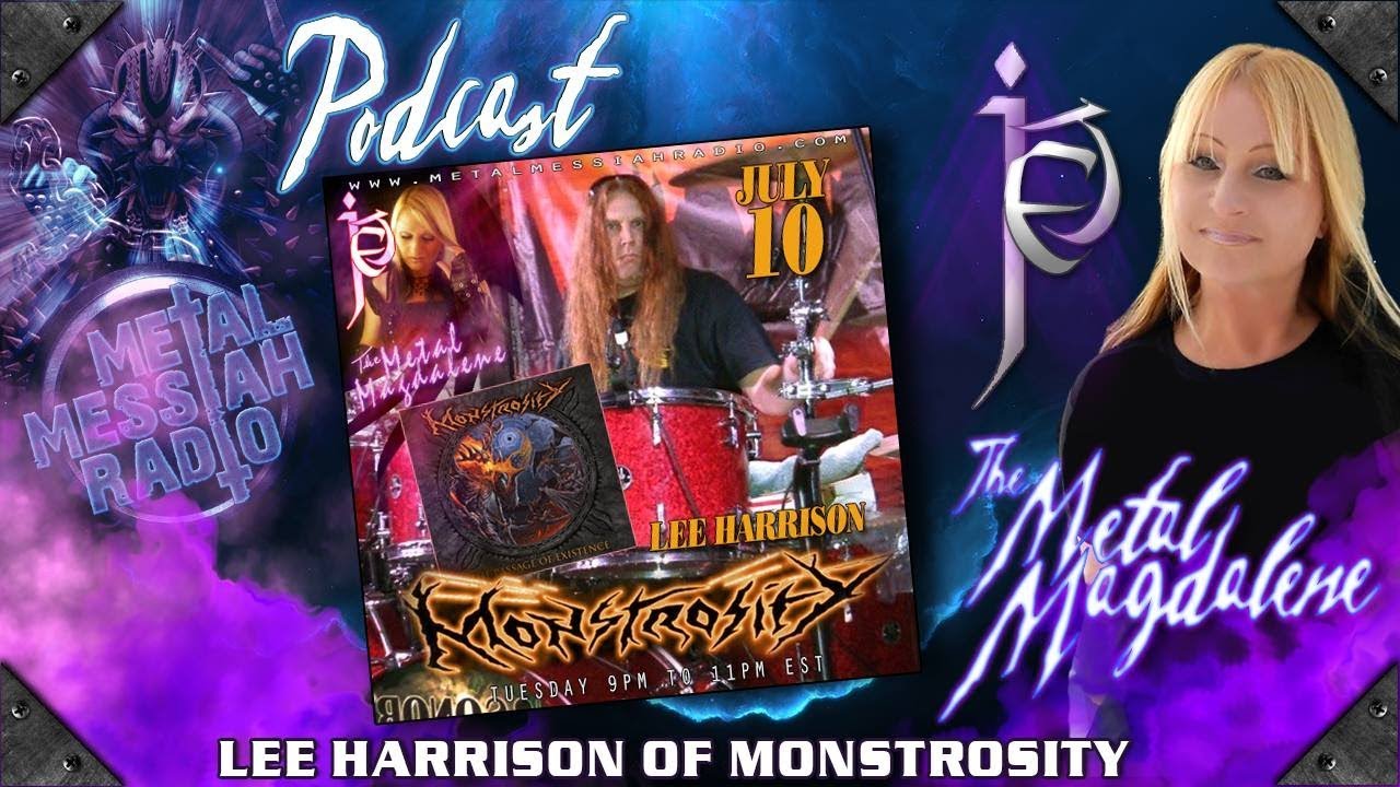 Lee Harrison of Monstrosity interview on The Metal Magdalene - YouTube