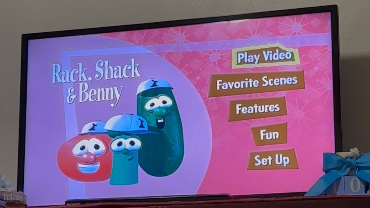 Veggie Tales: Rack, Shack, and Benny DVD Menu Walkthrough 9/10 # ...