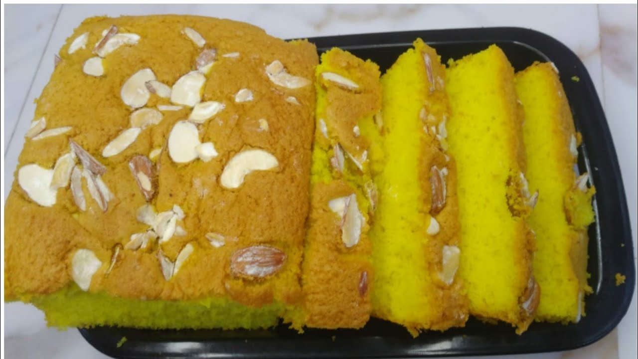 Soft & Spongy tea cake recipe | Tea time cake | Easy recipe | @Rukus ...