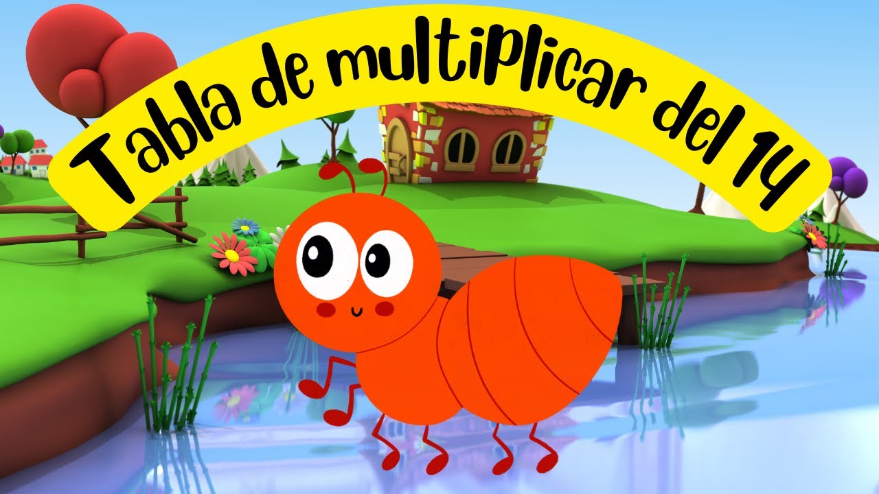 Tabla de Multiplicar del 14 | Canción Animada y Trucos Fáciles ...