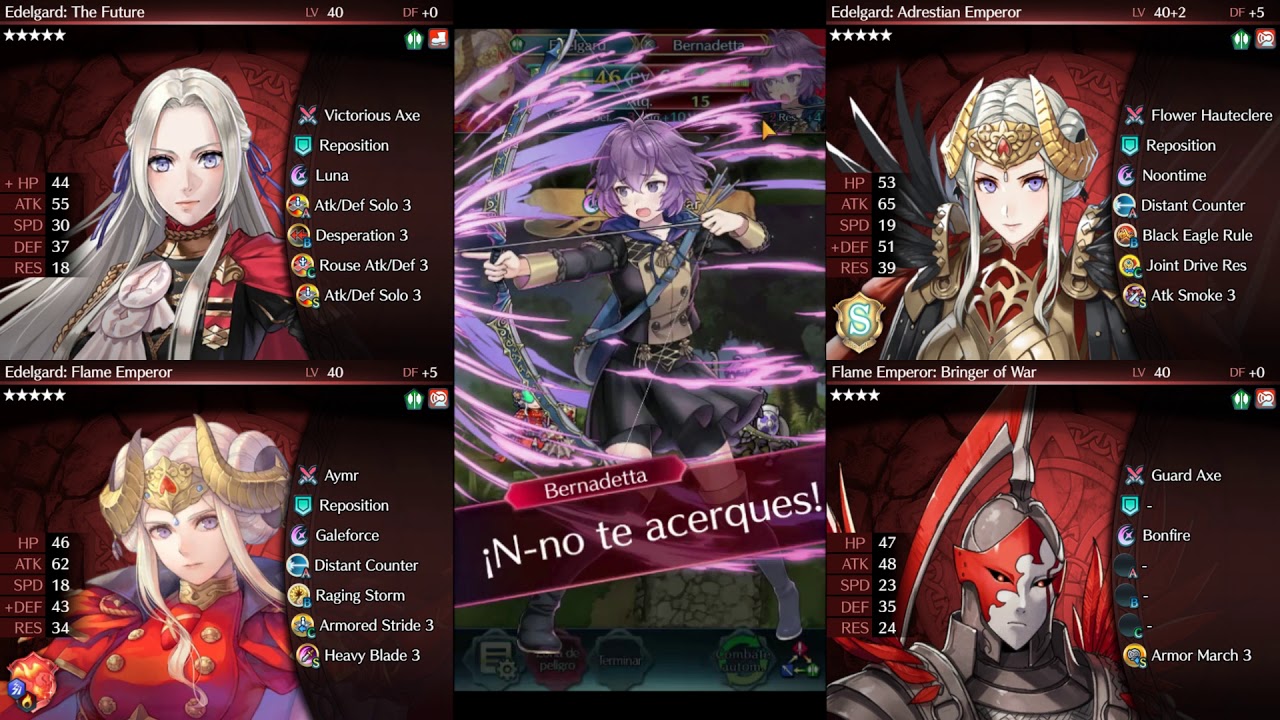 Fire Emblem Heroes BHB (Bernadetta and Hubert) - YouTube
