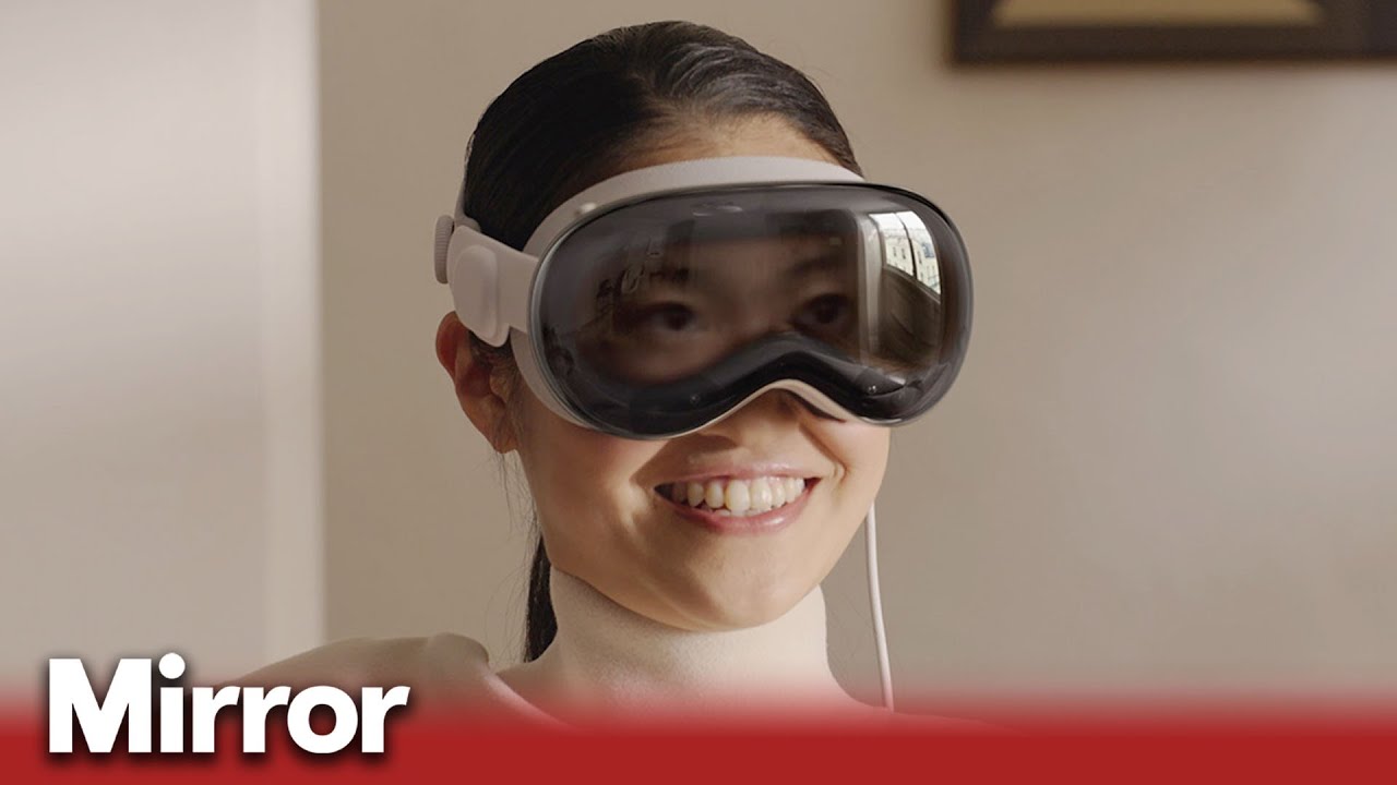 Apple unveils augmented reality headset Vision Pro - YouTube