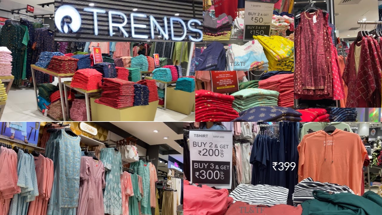 Reliance Trends New collection 2023 and offers - YouTube
