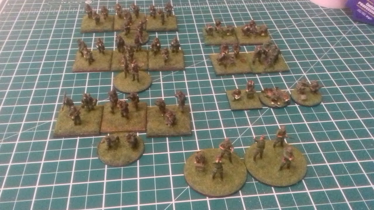 Back To Wargaming: Update 01 WW2 1/72 - YouTube