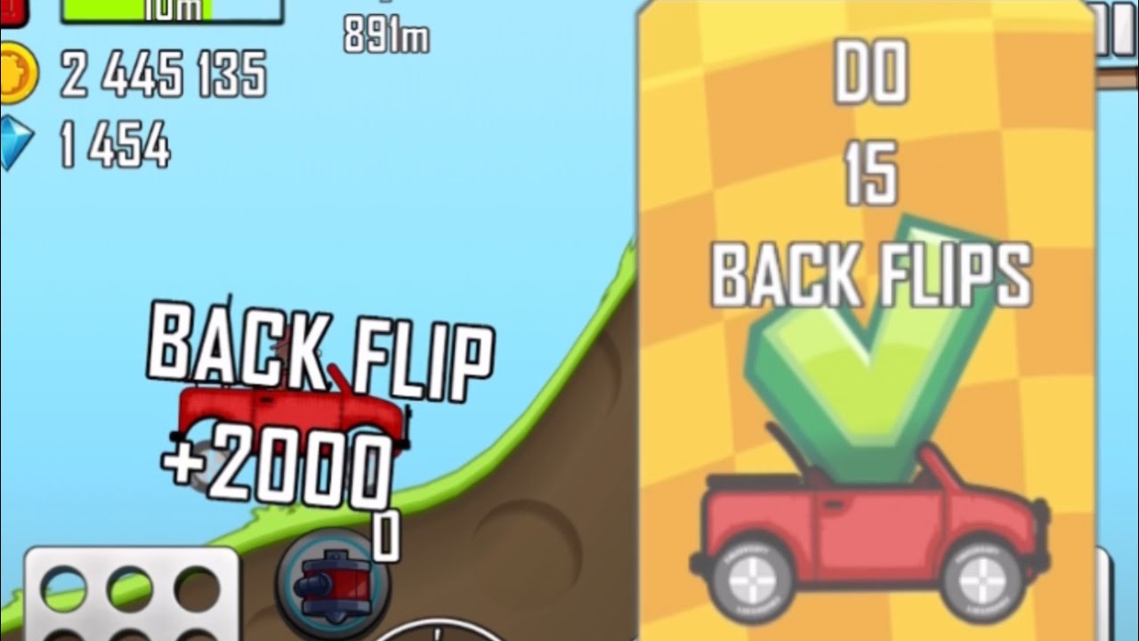 How to Do a Backflip in Hill Climb Racing+ (GUARANTEED) - YouTube