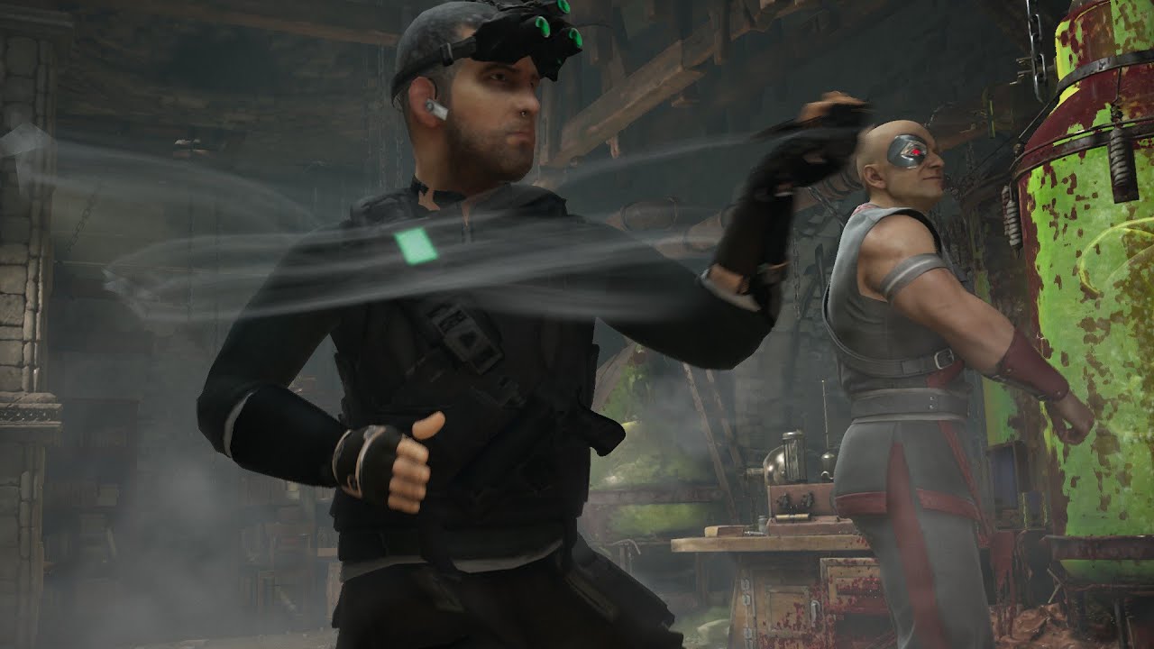 Mortal Kombat 1 SAM FISHER Mod (Made by NevoXMods) - YouTube
