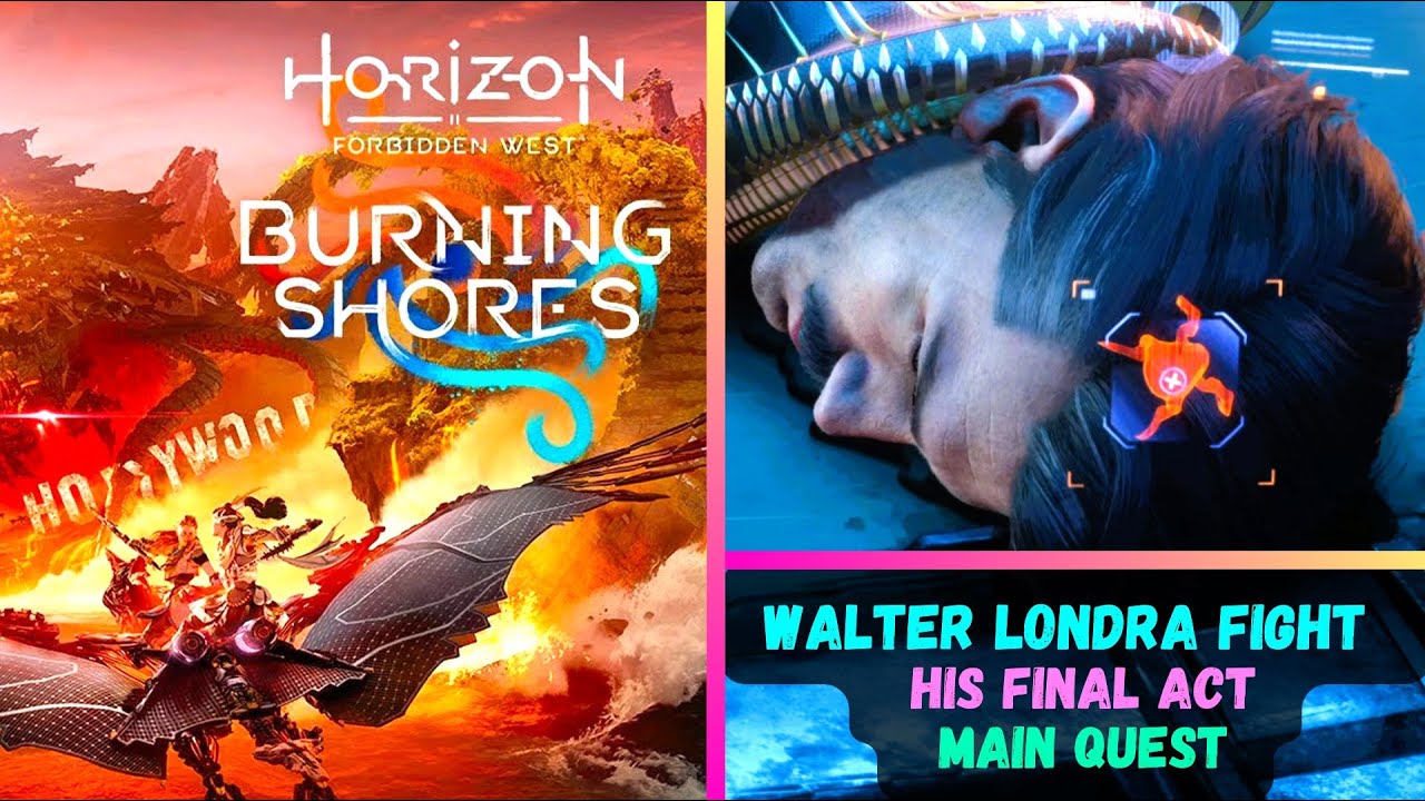 Walter Londra Boss Fight 💥 His Final Act Main Quest 😎 Horizon Forbidden ...