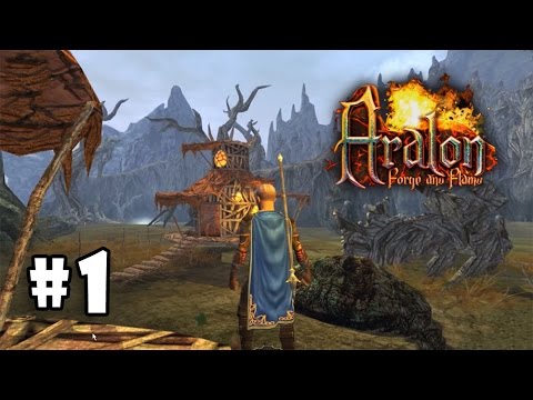 Aralon: Forge and Flame RPG Android Gameplay Walkthrough #1 [HD] - YouTube