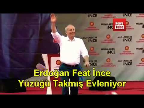 Recep Tayyip Erdoğan ft Muharrem İnce - Yüzüğü Takmış Evleniyor