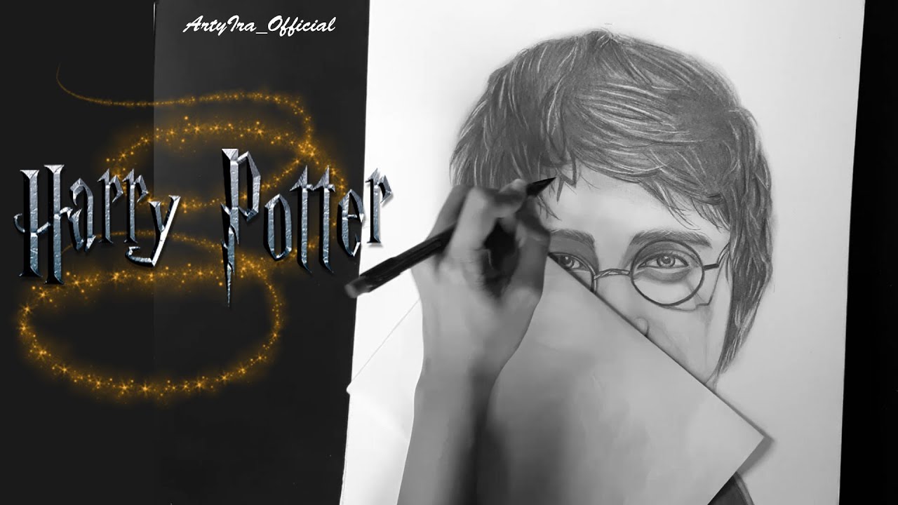 How to Draw Harry Potter (Daniel Radcliffe)| ArtyIra_Official - YouTube