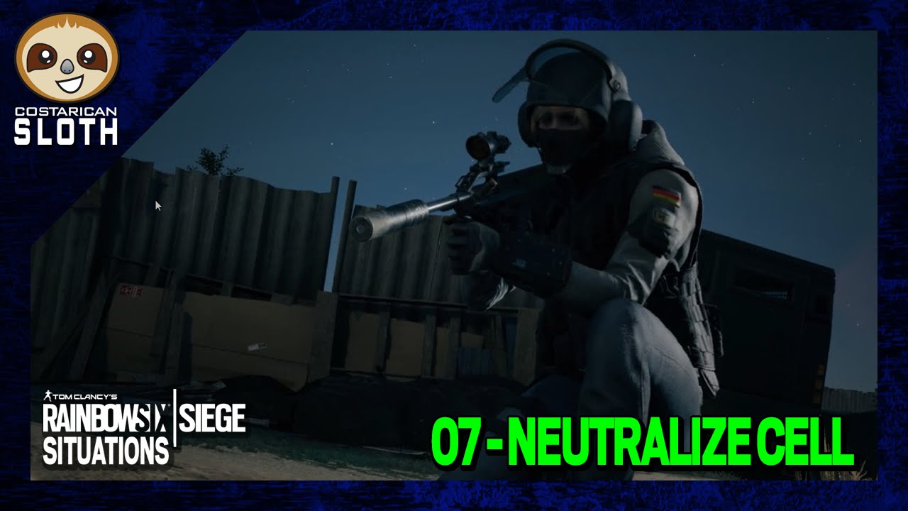 Rainbow Six Siege Situations 3 Star Gameplay | 07 - Neutralize Cell ...