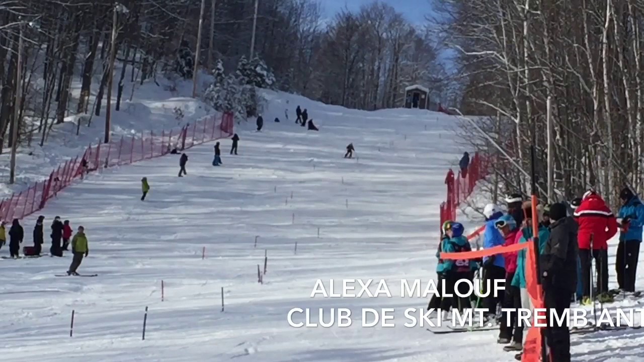 U12 SL ski race Mt Gabriel Jan 7,2017 - YouTube