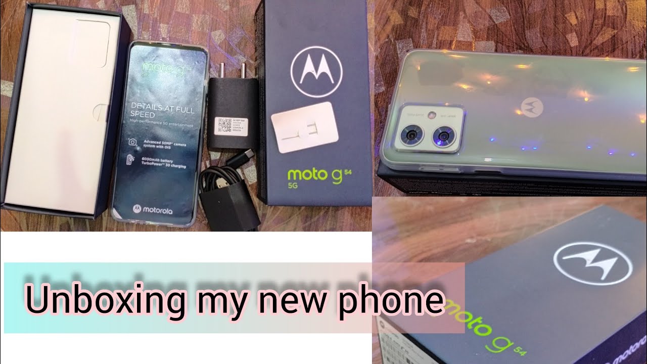 !!Unboxing my new phone 😱!! hello moto😁| Unboxing motorola new 5g phone ...