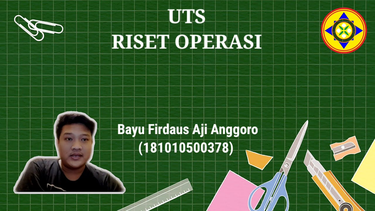 Linear Programming (Metode Simplex) Fungsi Tujuan Minimum Fungsi Batasan '≥' - YouTube