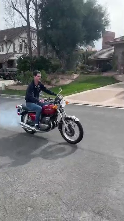 1975 Suzuki GT380 Ride - YouTube