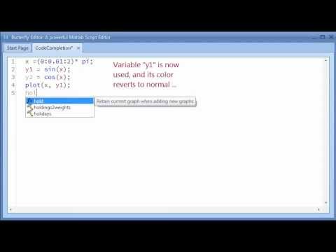 Matlab Function Auto-Completion - YouTube