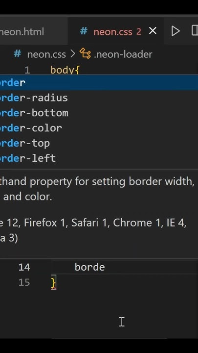 Neon Button Html Css Youtube
