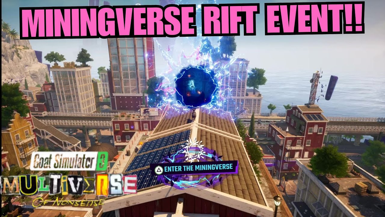 How to Complete MININGVERSE! MINING FOR GLORY! Goat Simulator 3 ...