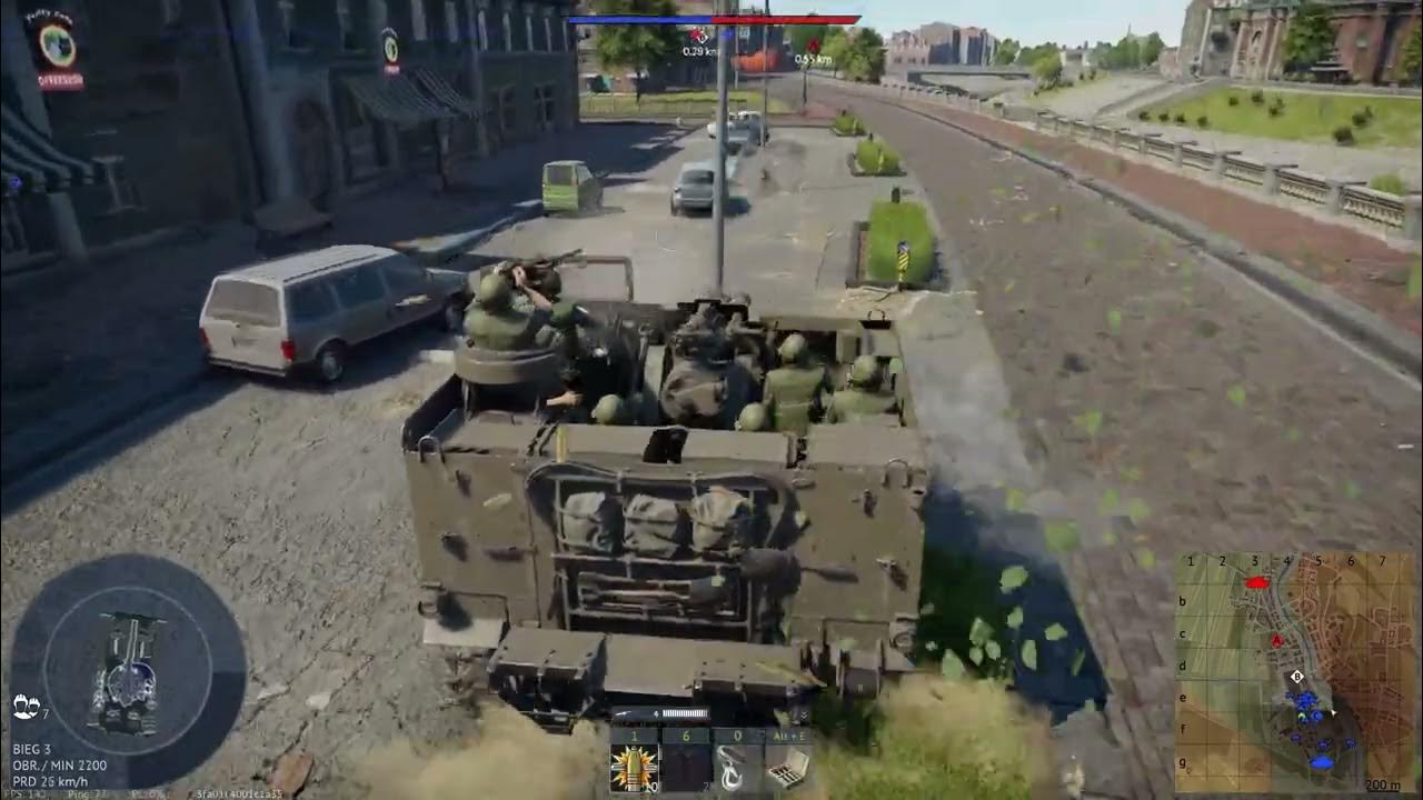 Granie nową maszyną-M44 w War Thunder - YouTube