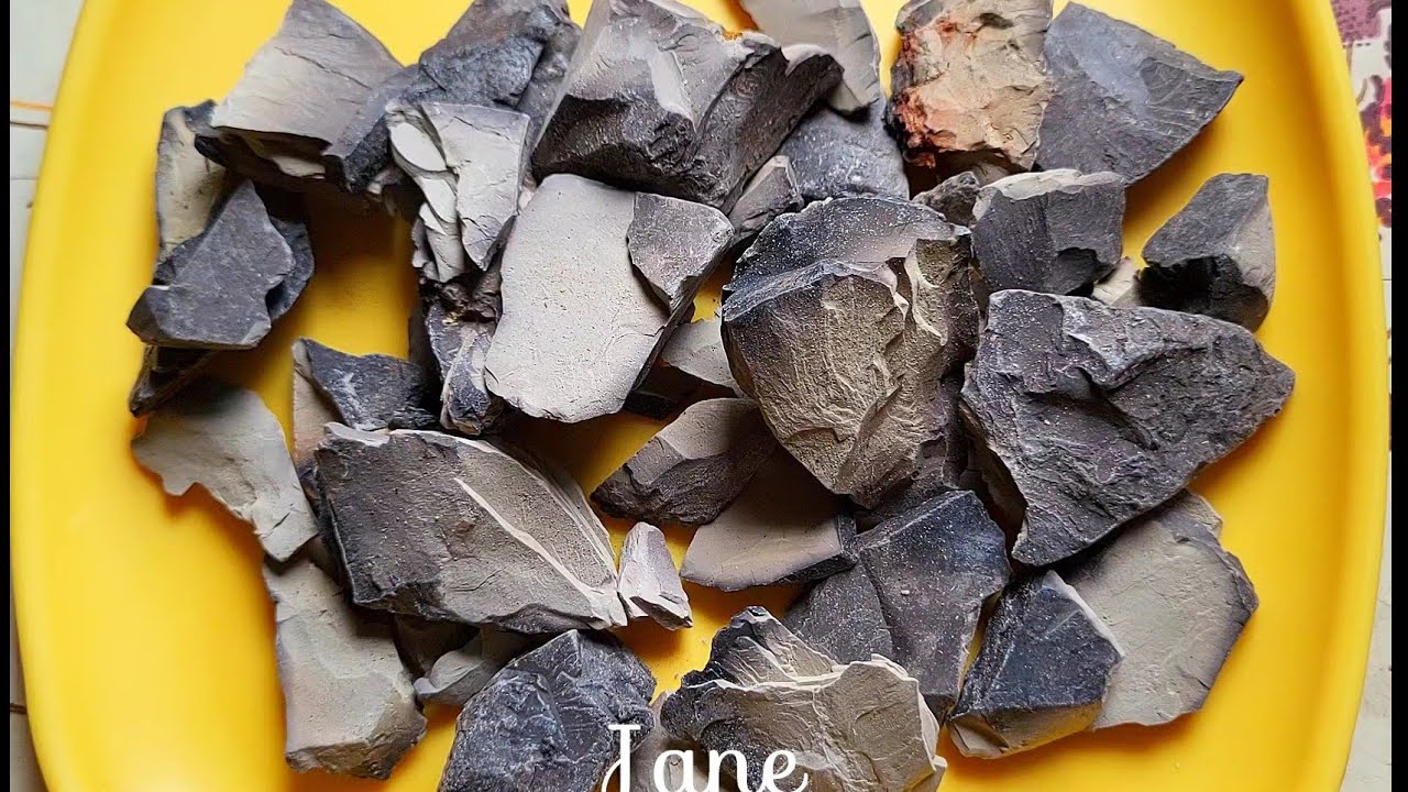 Indian Grey Roasted Clay 🥵Roasted Multani Mitti for Eating🤤Which ...