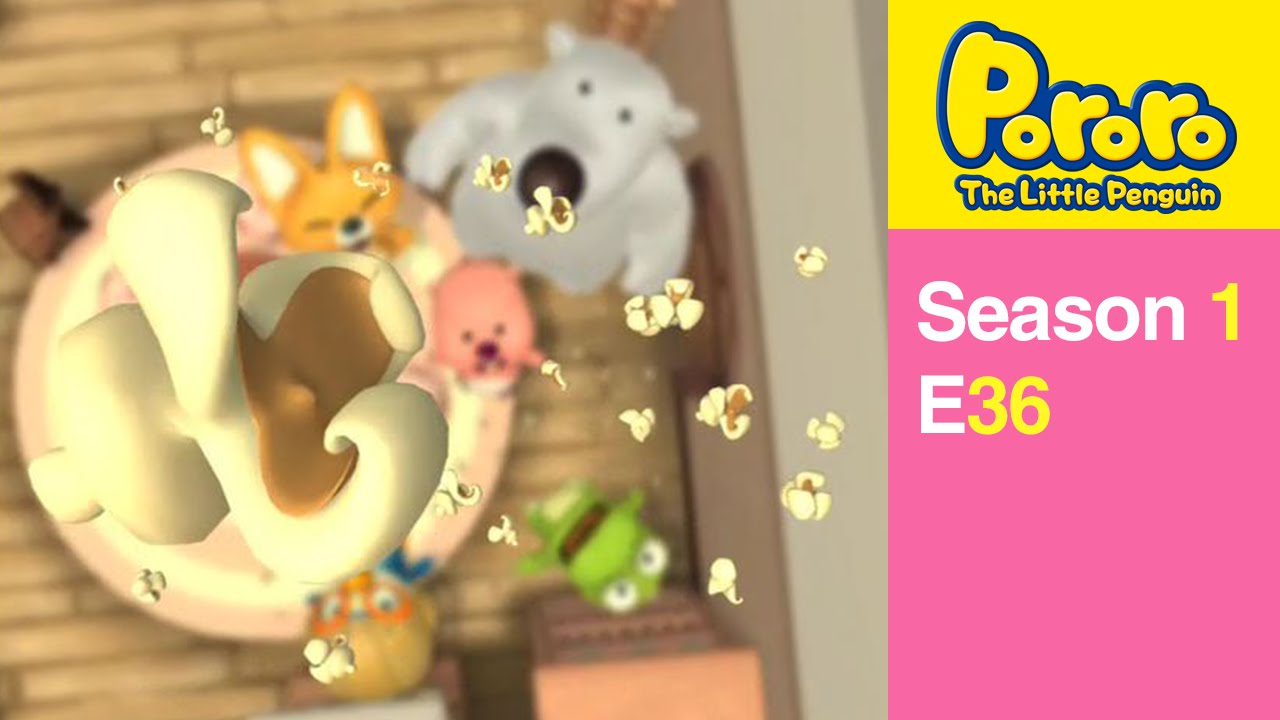 [Pororo S1] #36 Cooking Popcorn - YouTube