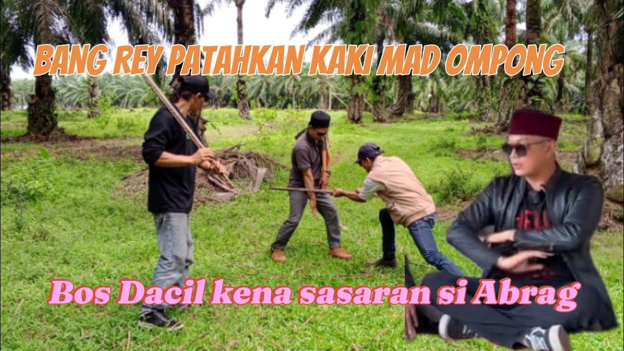 REY LAMPUNG PATAHKAN KAKI MAD OMPONG DACIL DISERANG ANAK BUAHNYA - YouTube