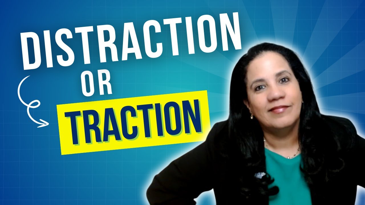 Everything You Do Will Produce Traction or Distraction - YouTube