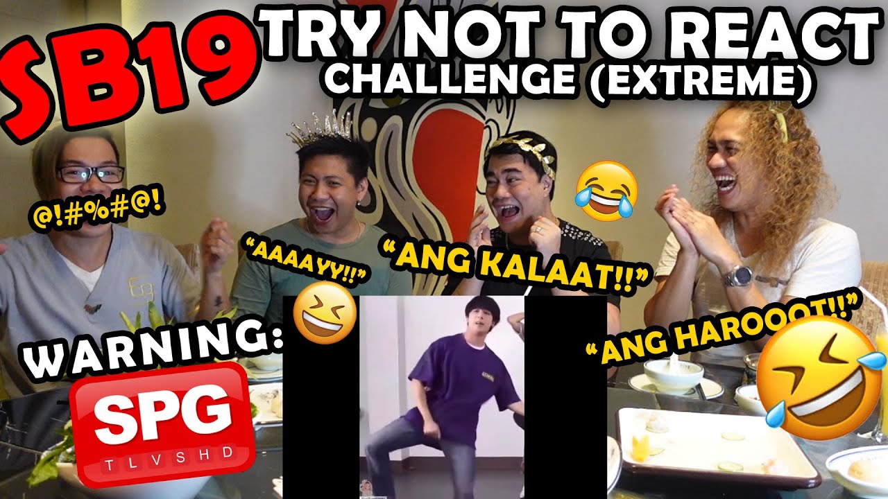 SB19 TRY NOT TO REACT CHALLENGE (GIGIL KAMI) - YouTube