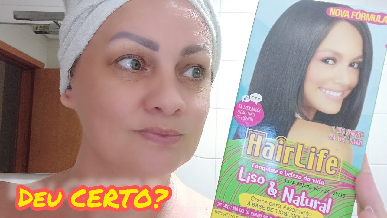 HairLife Embelleze - LISO E NATURAL || Passo a Passo completo || como ...