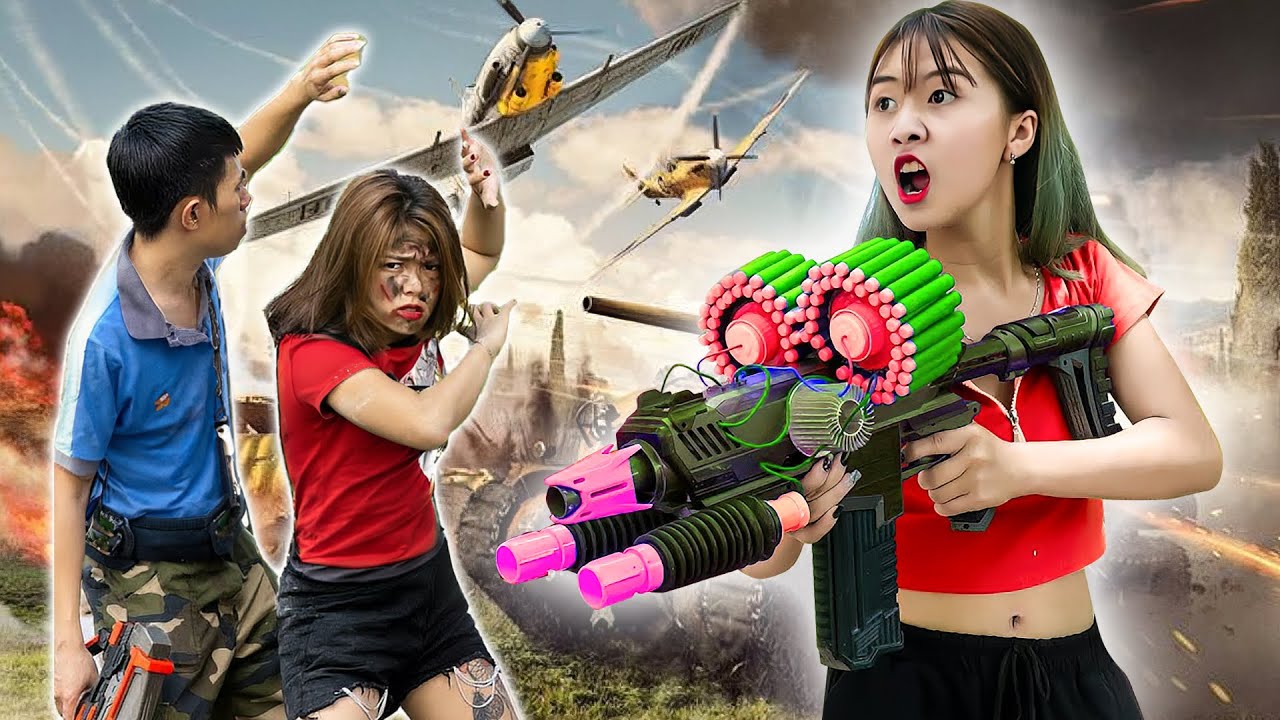 Xgirl Nerf Studio Warriors SEAL X Girl Xgirl group member becomes spy for the enemy - YouTube