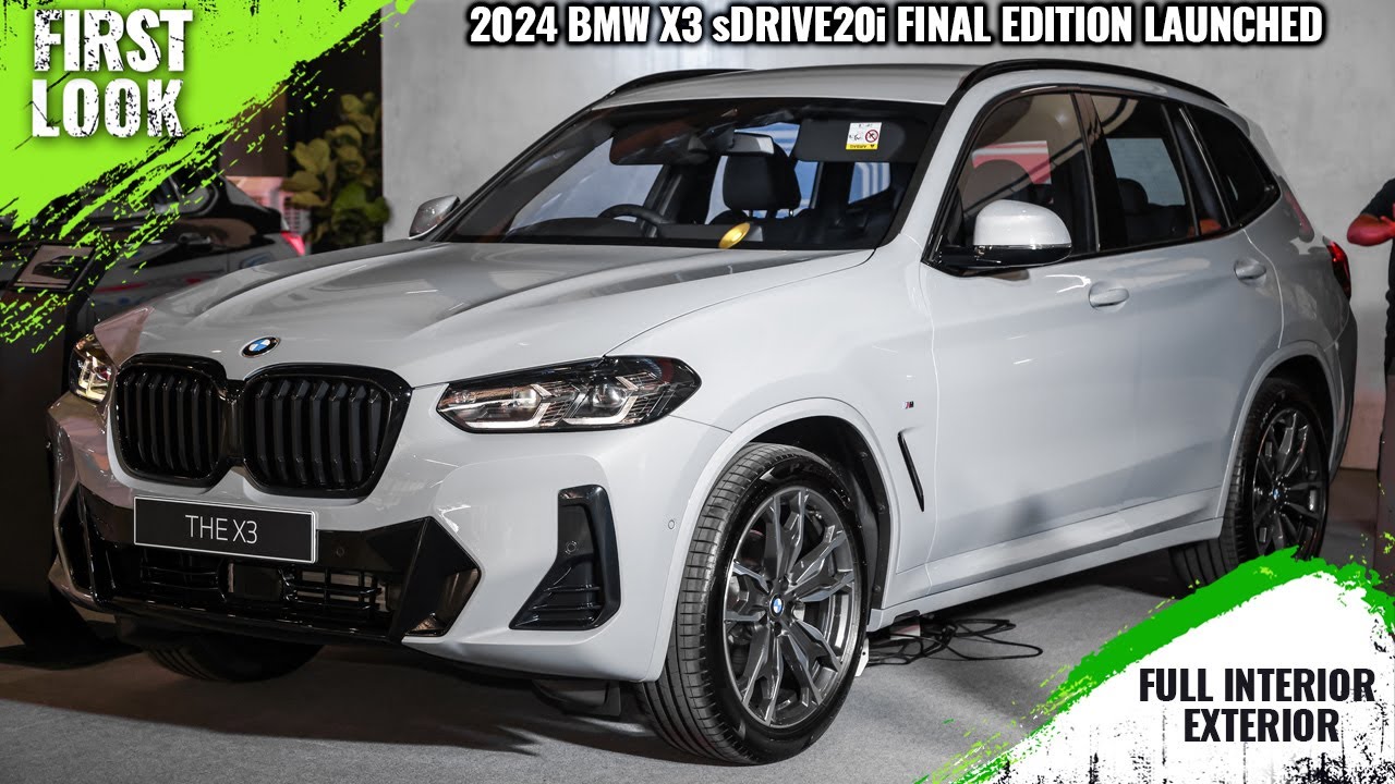 2024 BMW X3 sDrive20i Final Edition Launched - First Look - Full ...