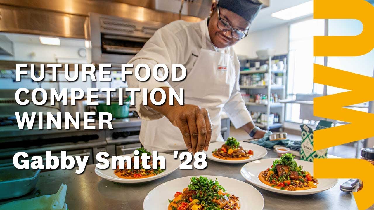 JWU Future Food Competition Winner: Gabrielle Smith '28 - YouTube