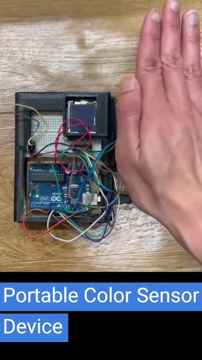 How to Build a Portable Color Sensor Device - YouTube