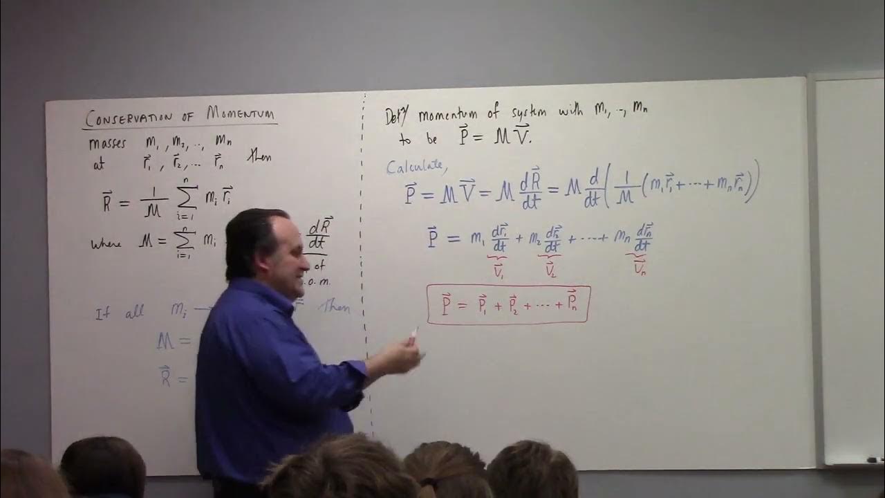 Physics: conservation of momentum, elastic vs. inelastic collision ...